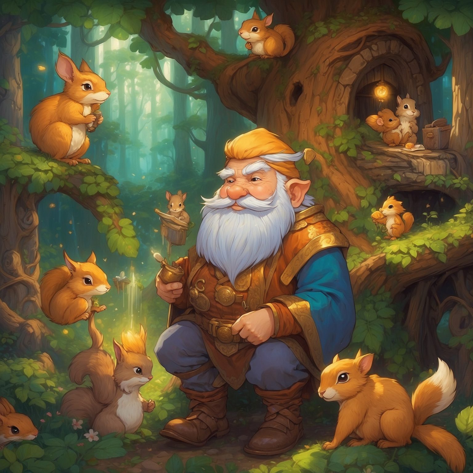 The Dwarf With The Golden Beard Bedtime Story