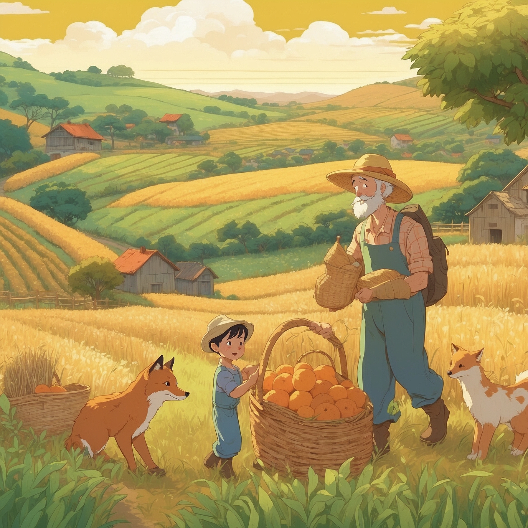 The Farmer and the Fox Bedtime Story