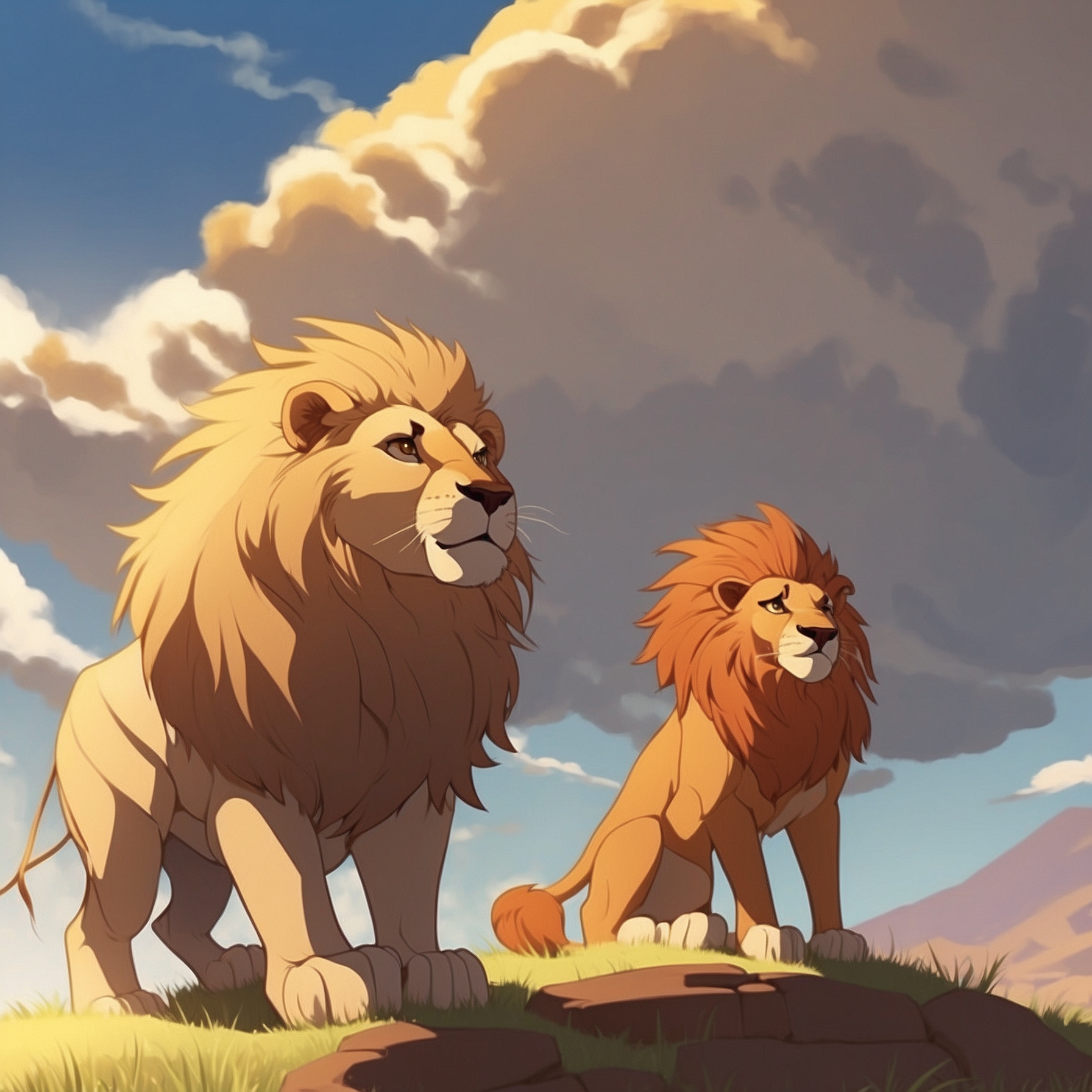 The Lion and the Fox Bedtime Story