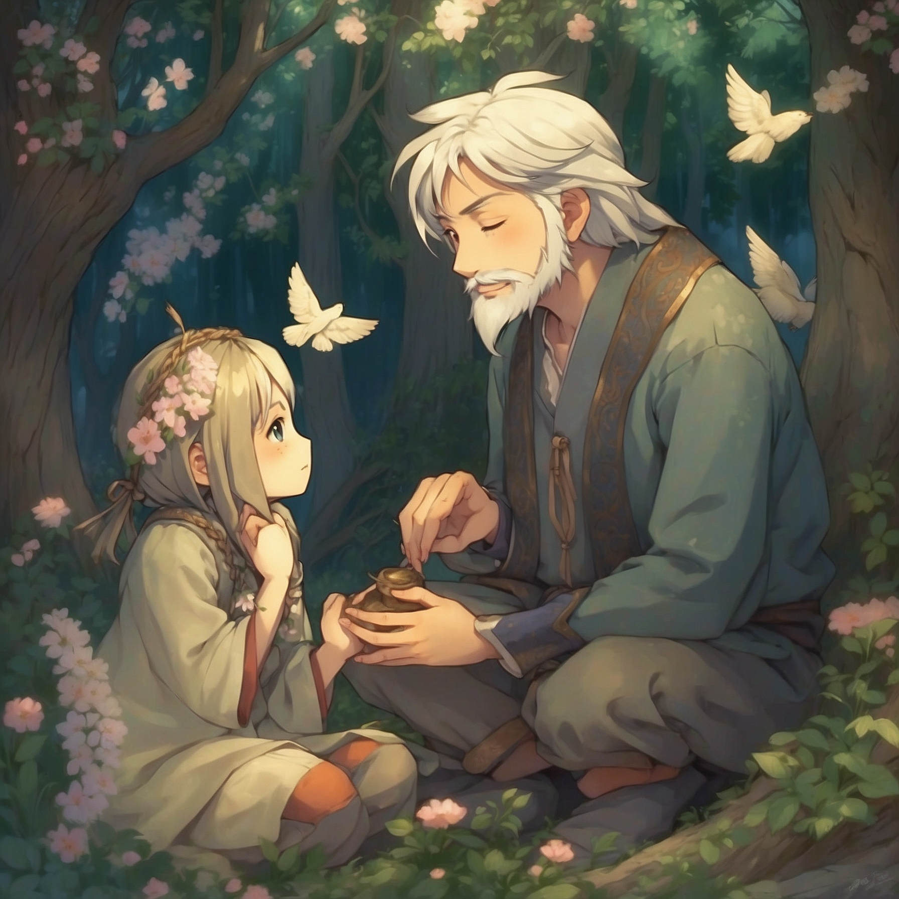 The Man Who Made The Trees Blossom Bedtime Story