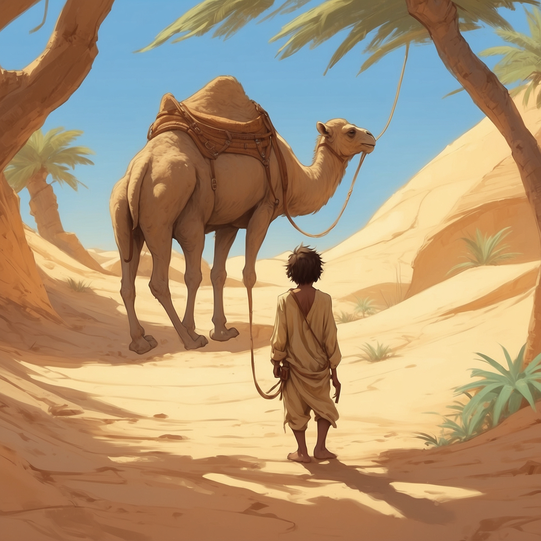The Monkey and the Camel Bedtime Story