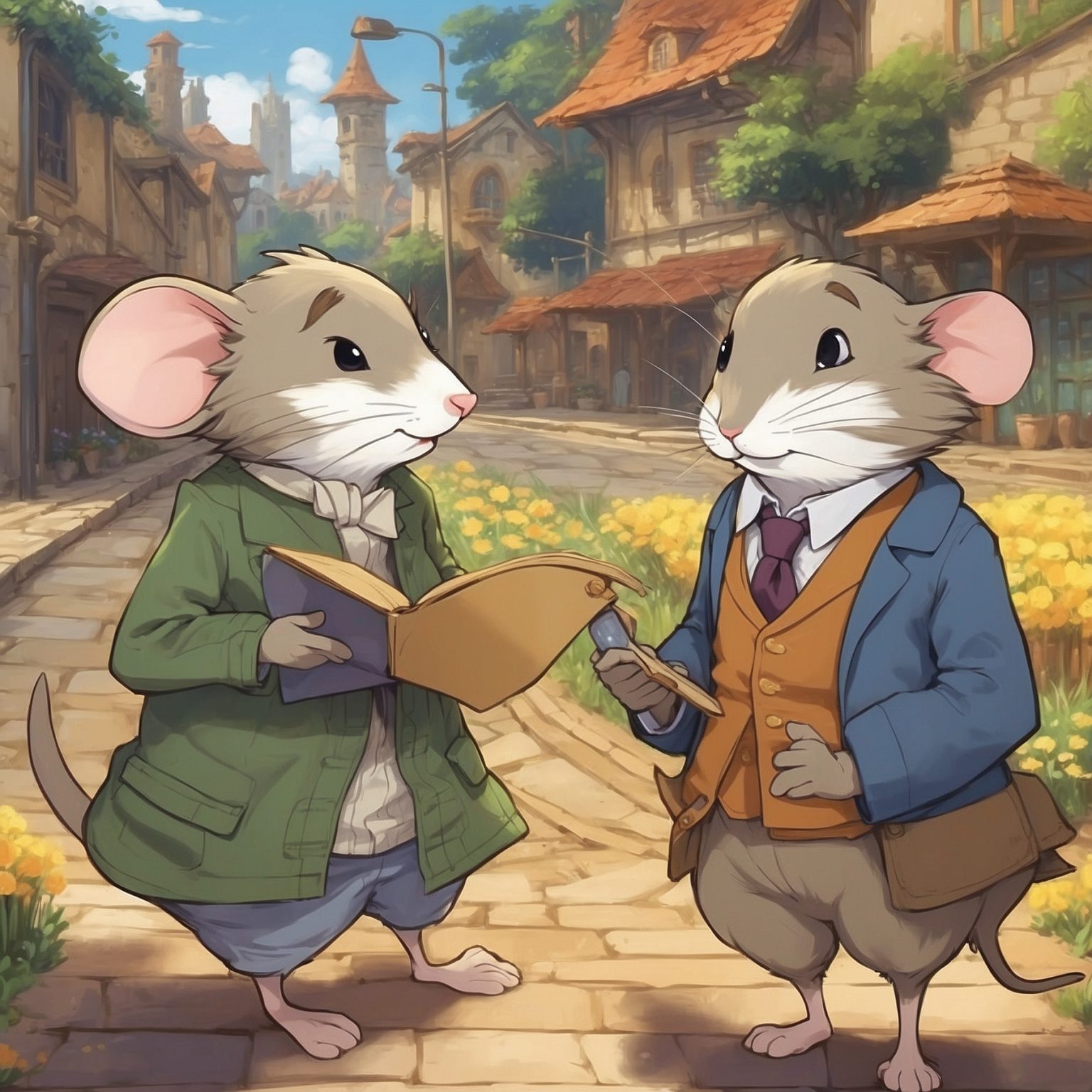 The City Mouse and the Country Mouse Bedtime Story